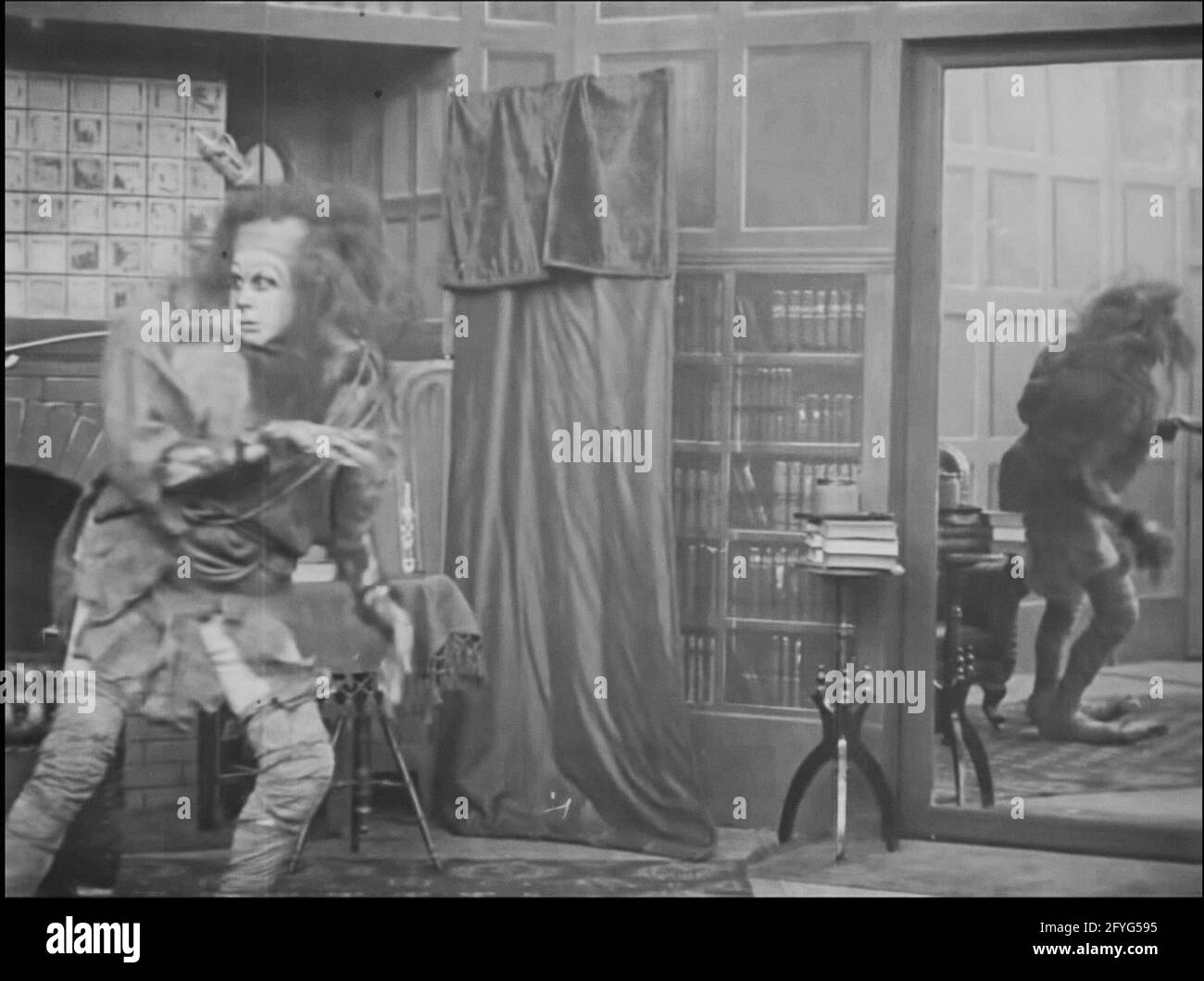 Edisons Frankenstein Vintage screen Stock Photo - Alamy