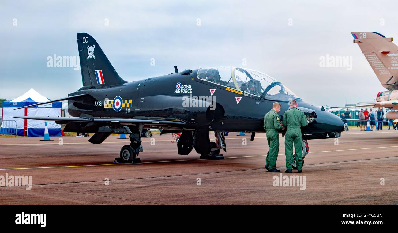 RIAT Airshow Raf hawk jet Stock Photo - Alamy