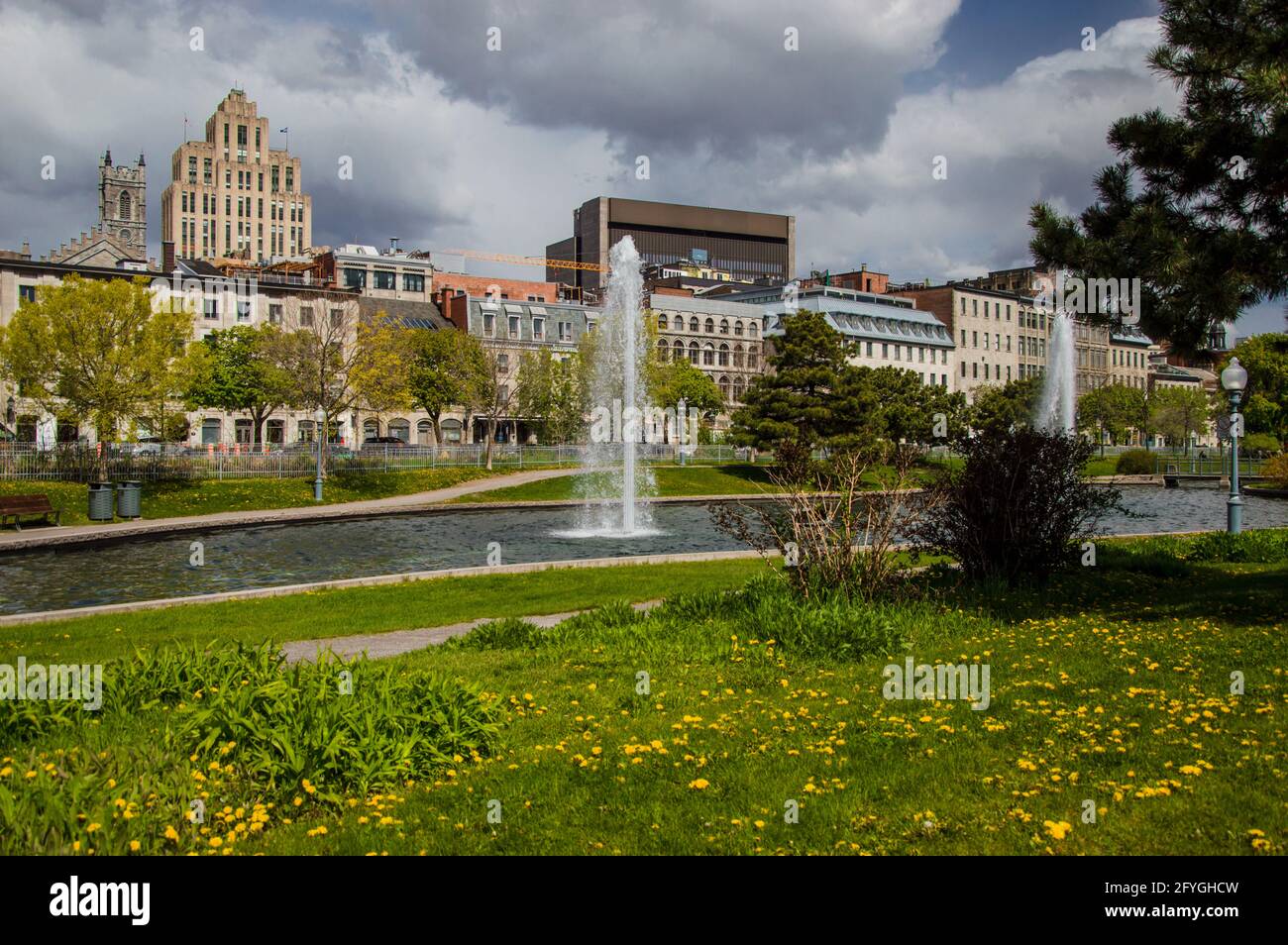 Old port montreal big wheel hi-res stock photography and images - Alamy