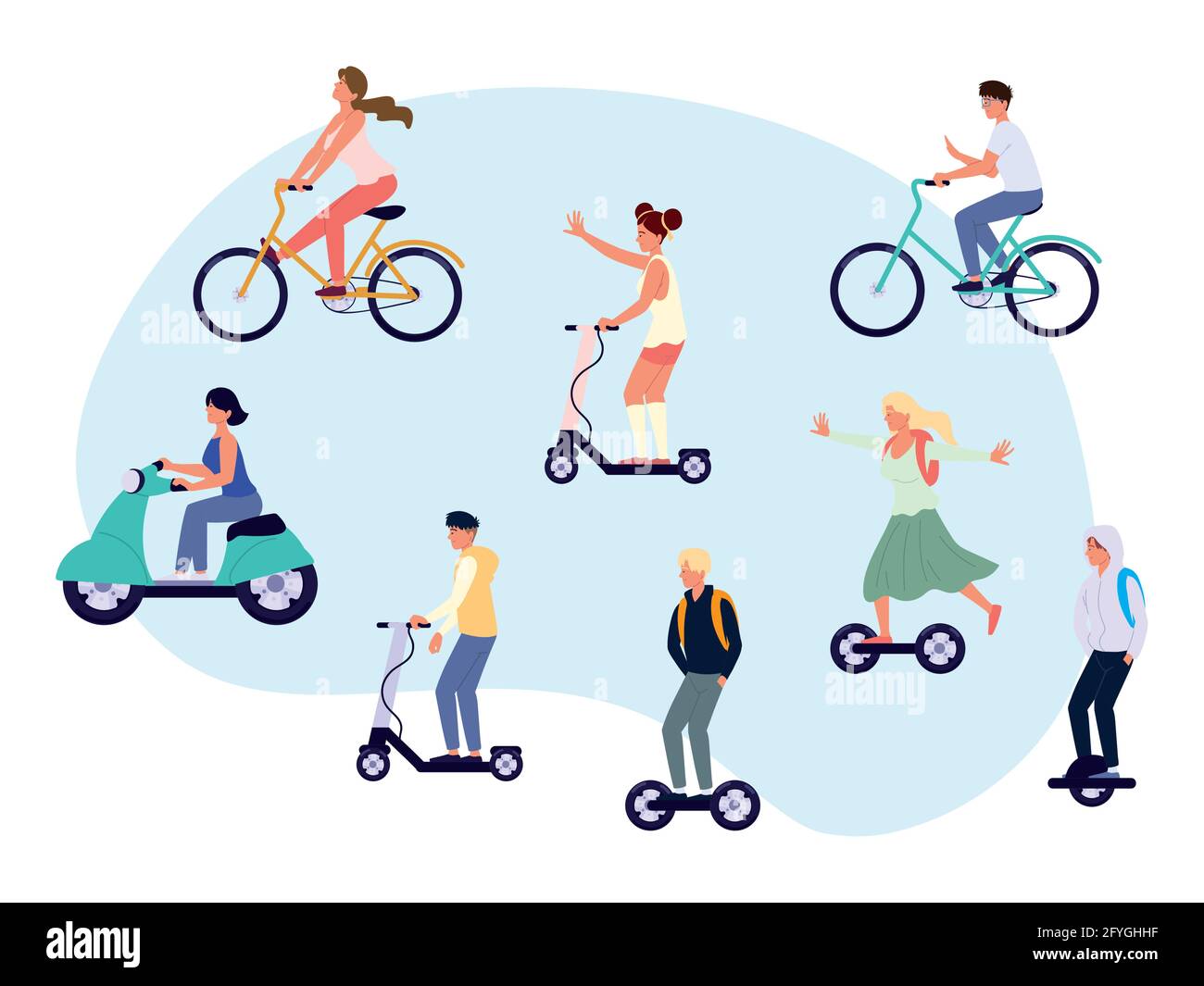 Future of motor vehicles Stock Vector Images - Alamy