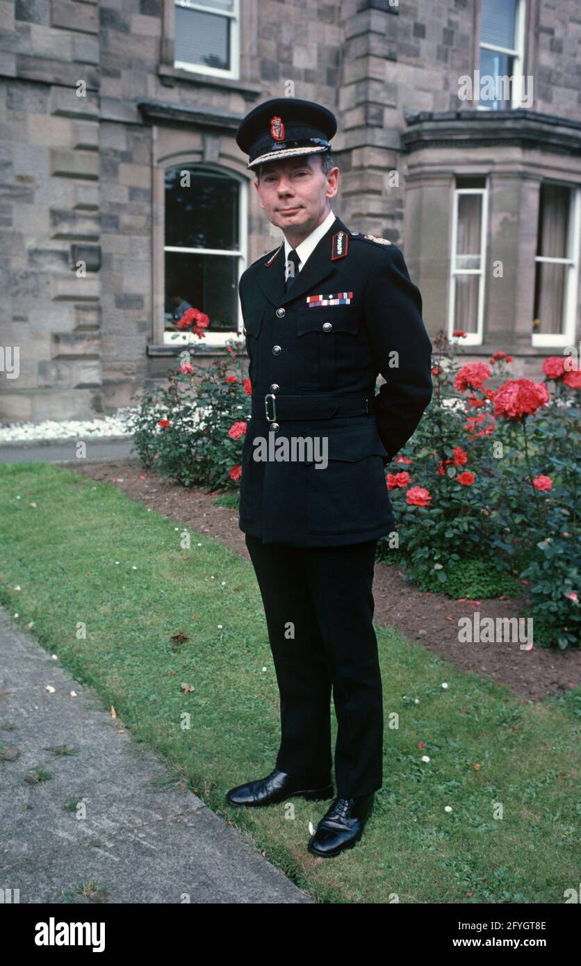 BELFAST, UNITED KINGDOM - SEPTEMBER 1978. Sir Kenneth Newman, Chief ...