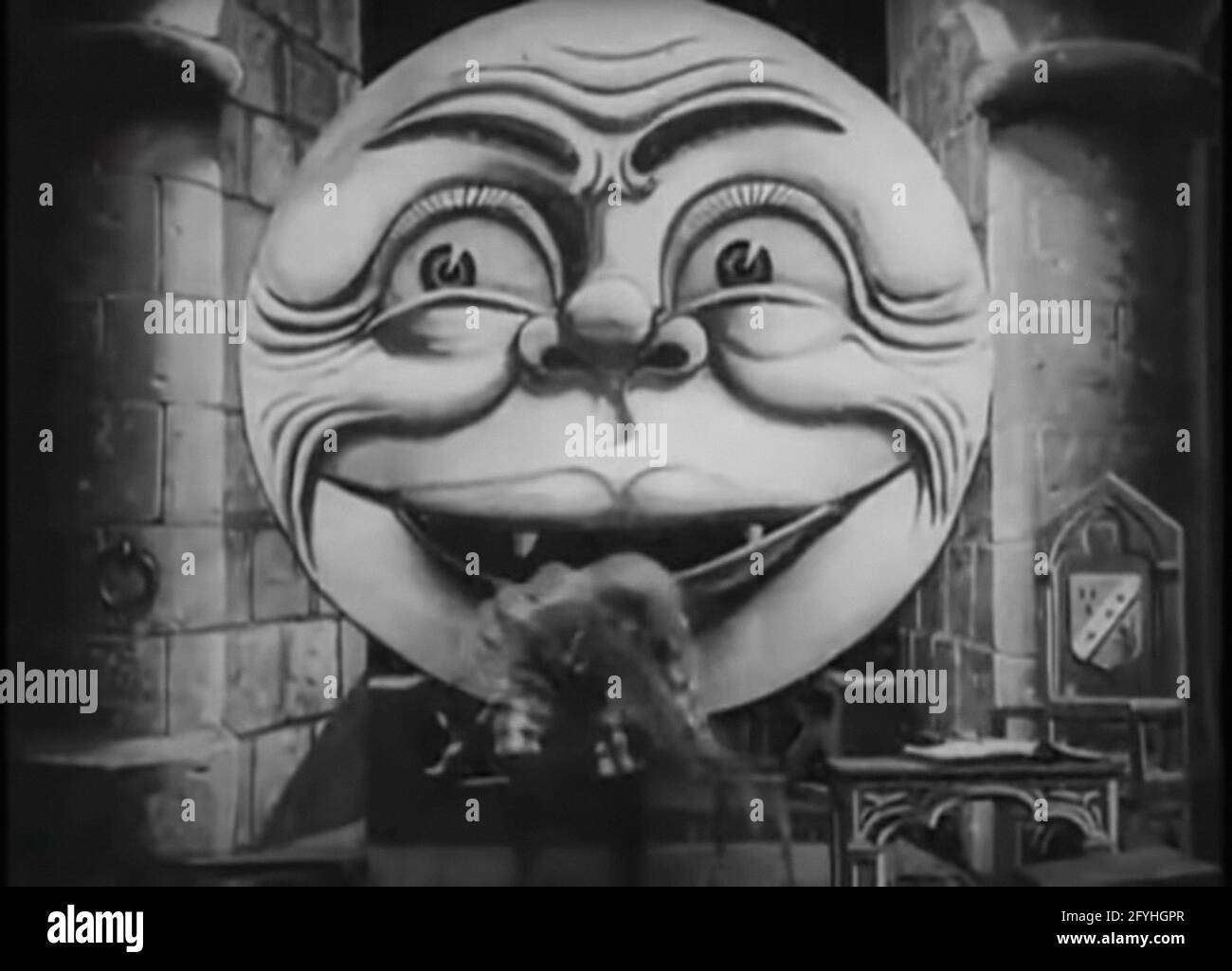 The Astronomers dream vintage movie screen Stock Photo - Alamy