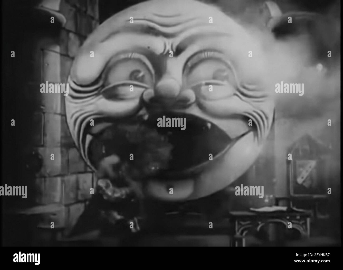 The Astronomers dream vintage movie screen Stock Photo - Alamy