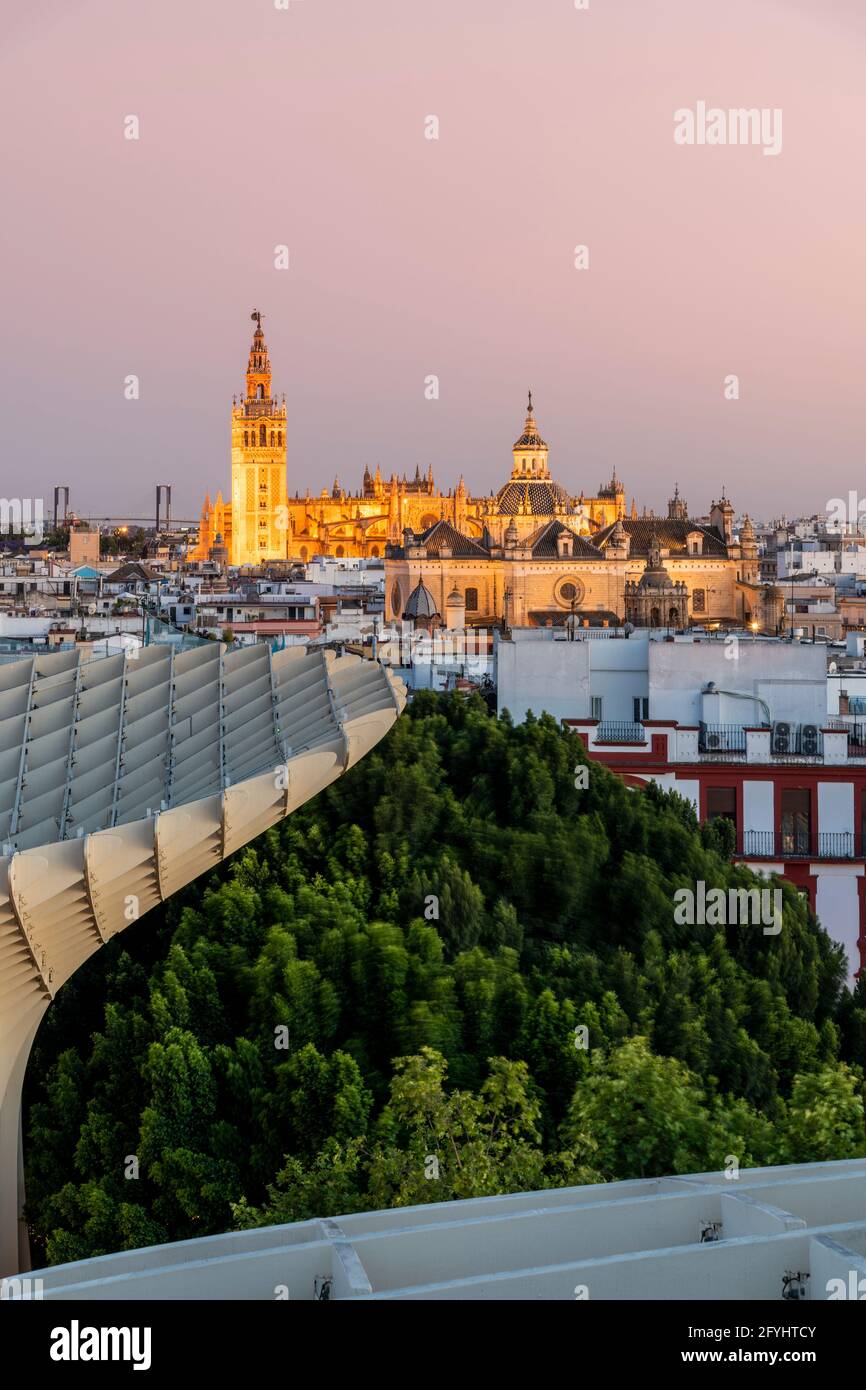 Top of seville cathedral hi-res stock photography and images - Alamy