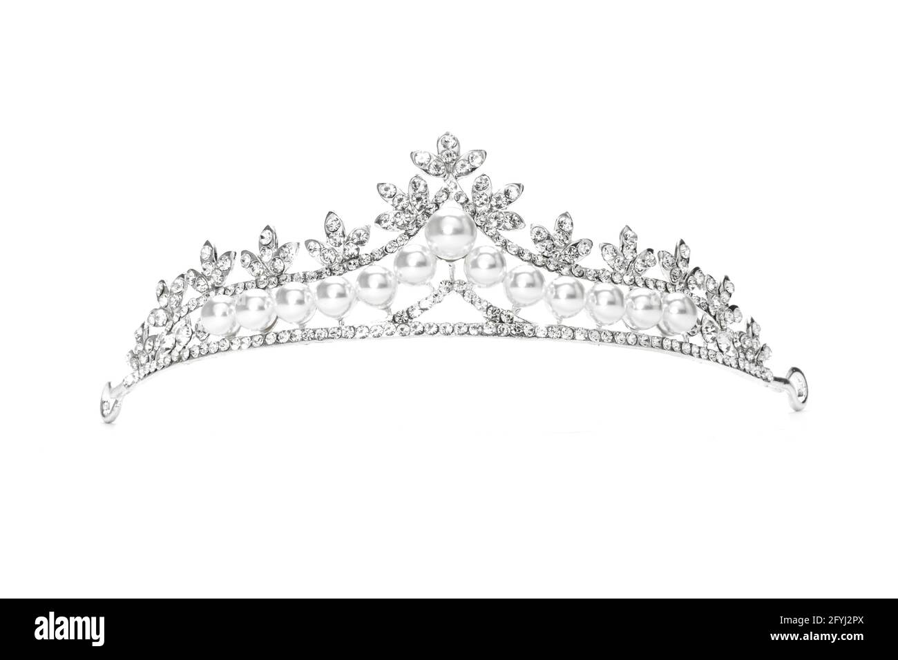 tiara isolated on a white background Stock Photo - Alamy