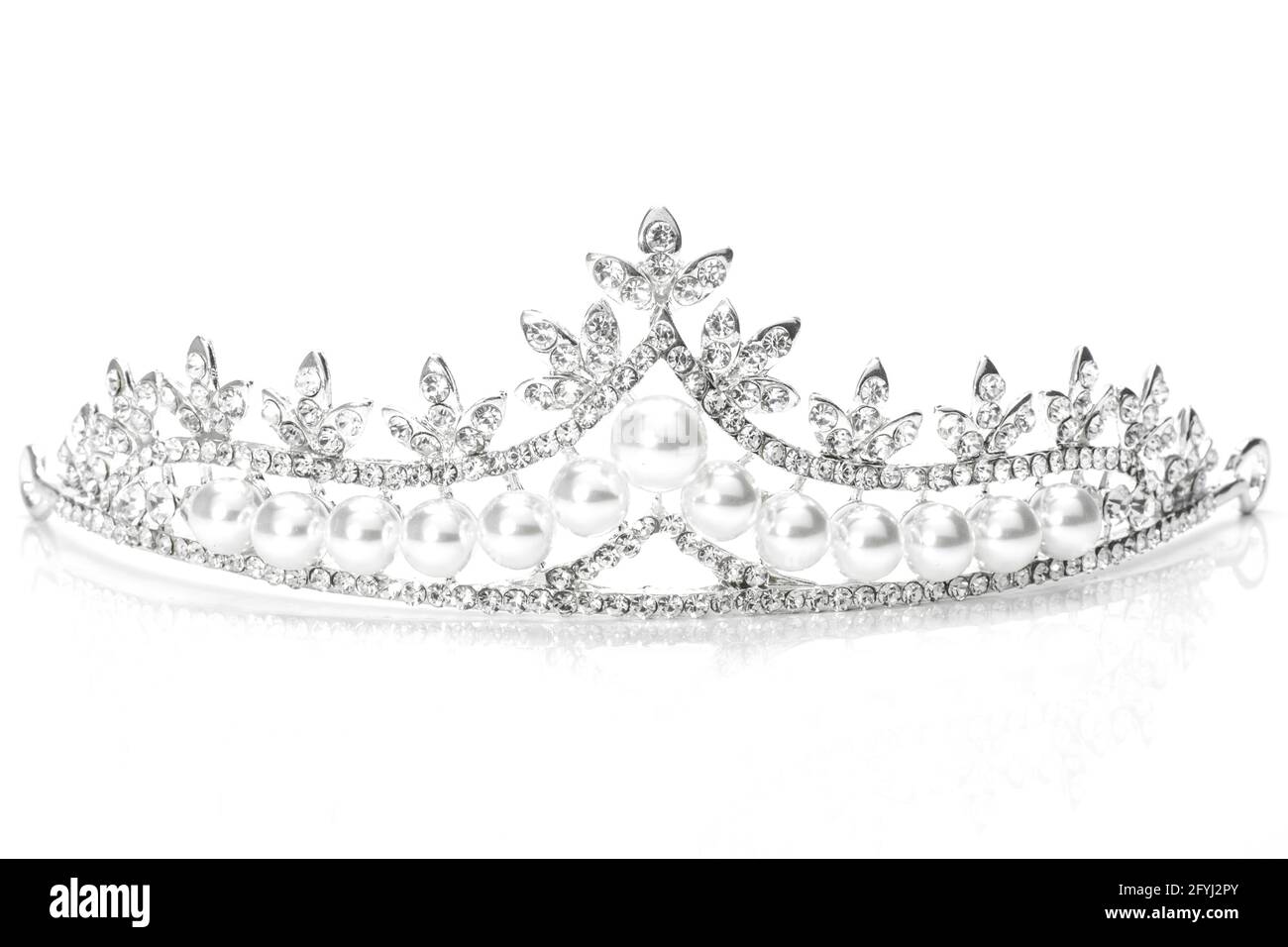tiara isolated on a white background Stock Photo - Alamy