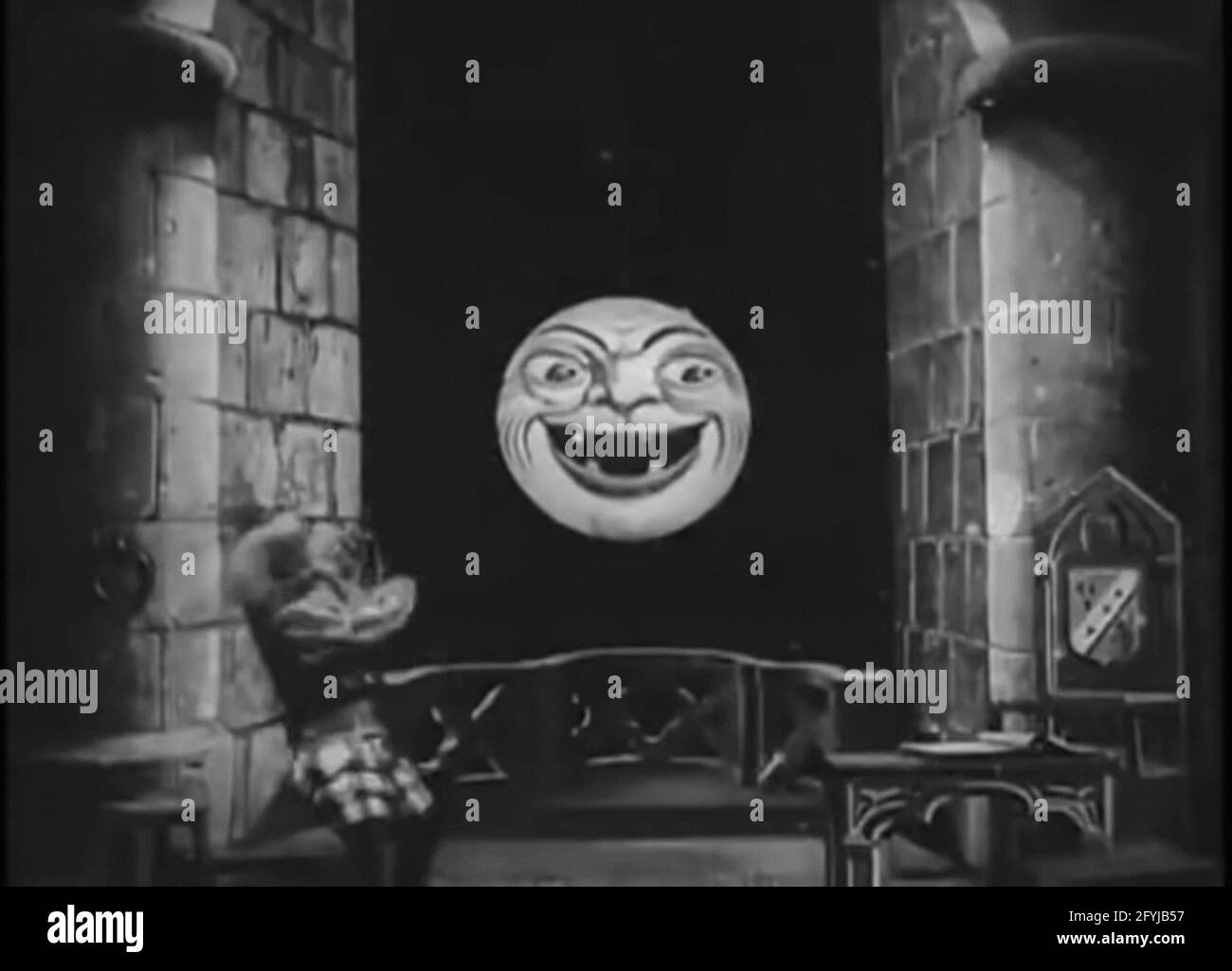 The Astronomers dream vintage movie screen Stock Photo - Alamy