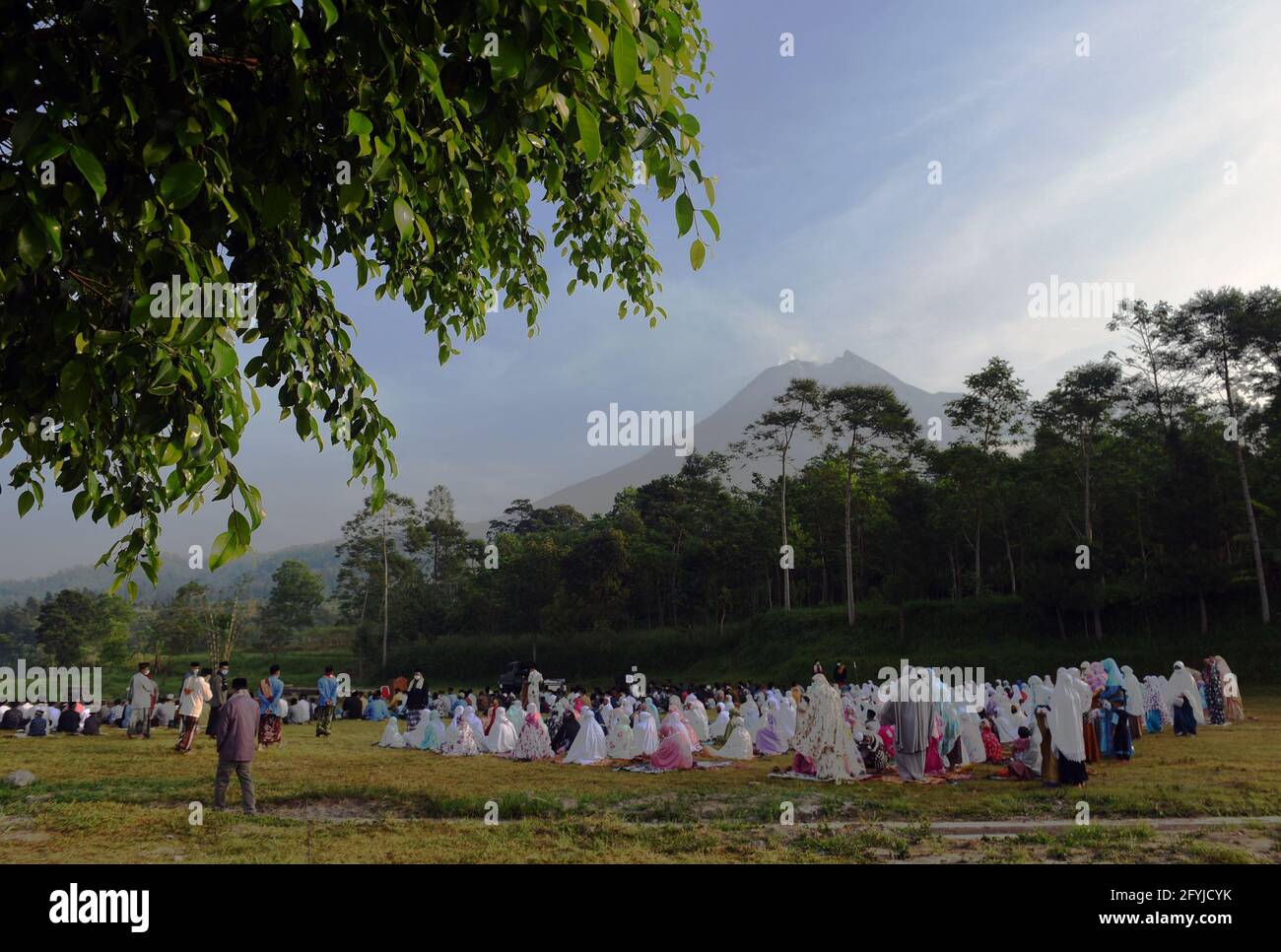 Crater of mount merapi hi-res stock photography and images - Alamy