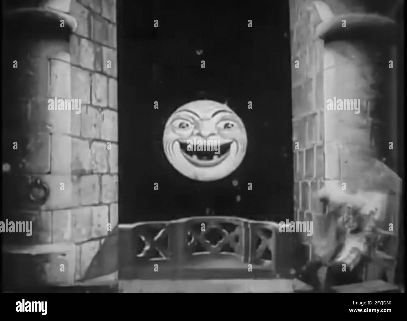 The Astronomers dream vintage movie screen Stock Photo - Alamy