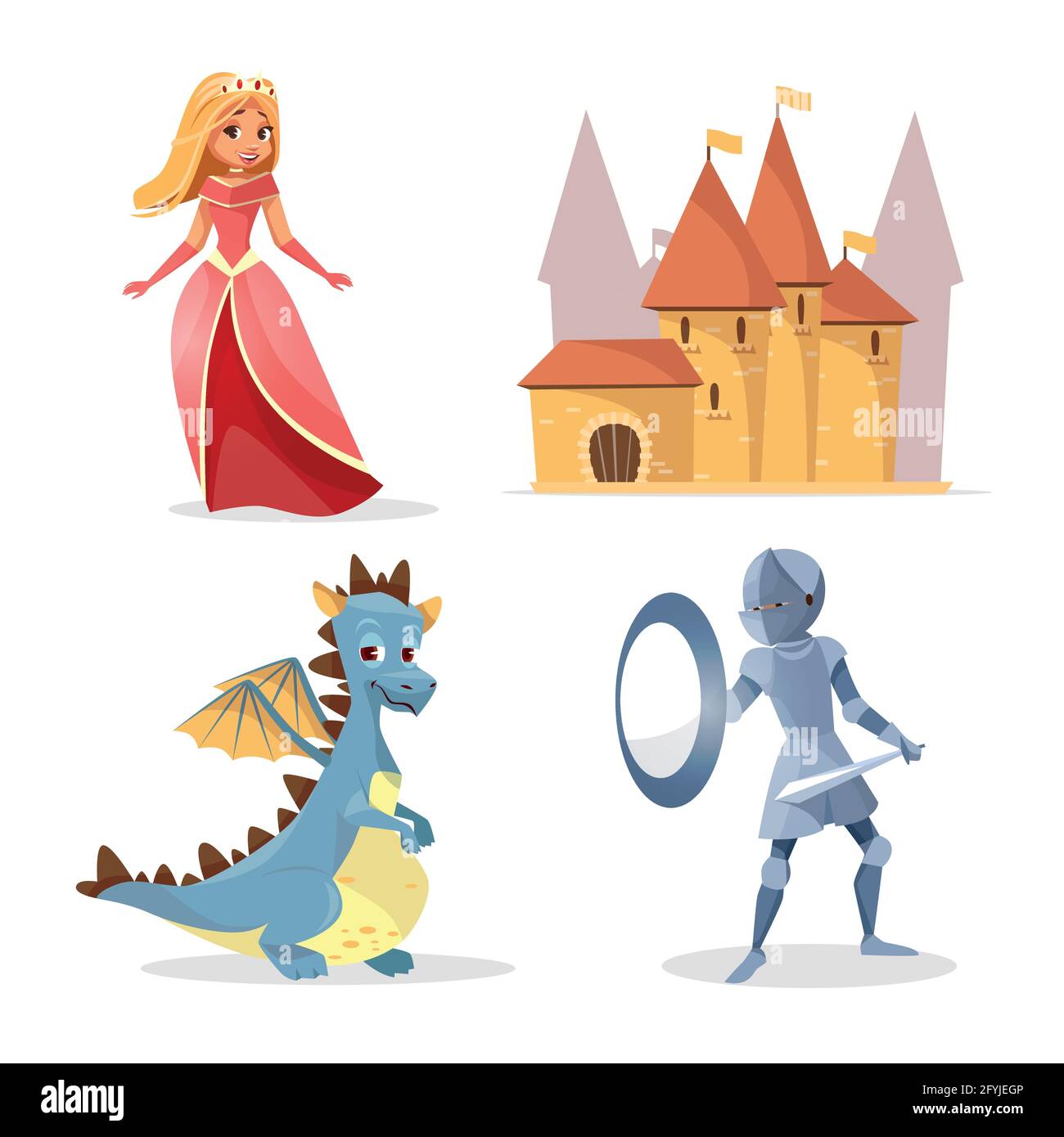 Beautiful Princess Fairy Castle Vector Vectors High Resolution Stock ...