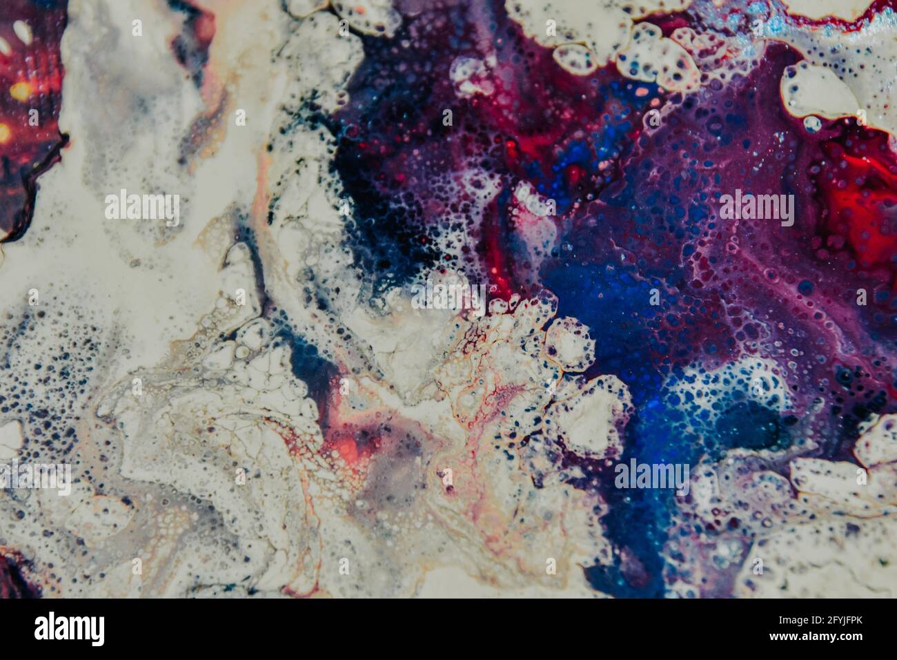 Abstract painting with mixed oil paint colors - perfect for wallpaper ...