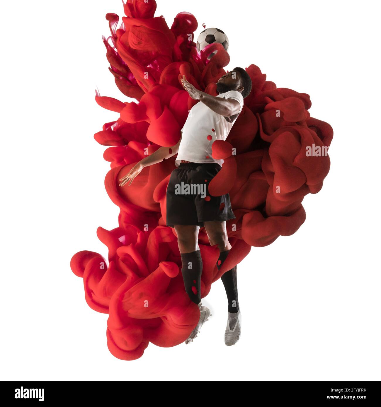 Man with smoke bomb Cut Out Stock Images & Pictures - Alamy