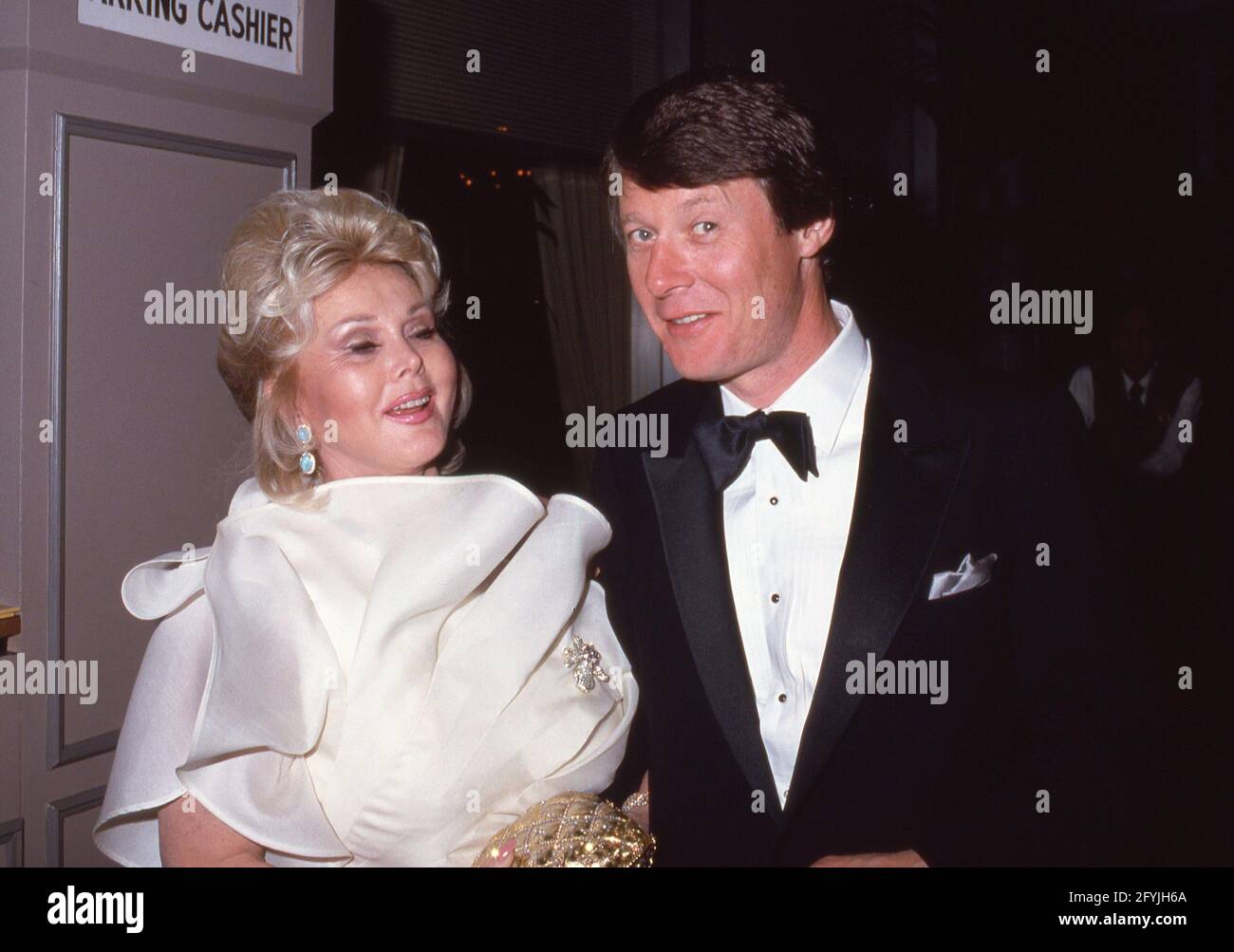 Zsa Zsa Gabor and Brian Wells Circa 1980's Credit: Ralph Dominguez ...