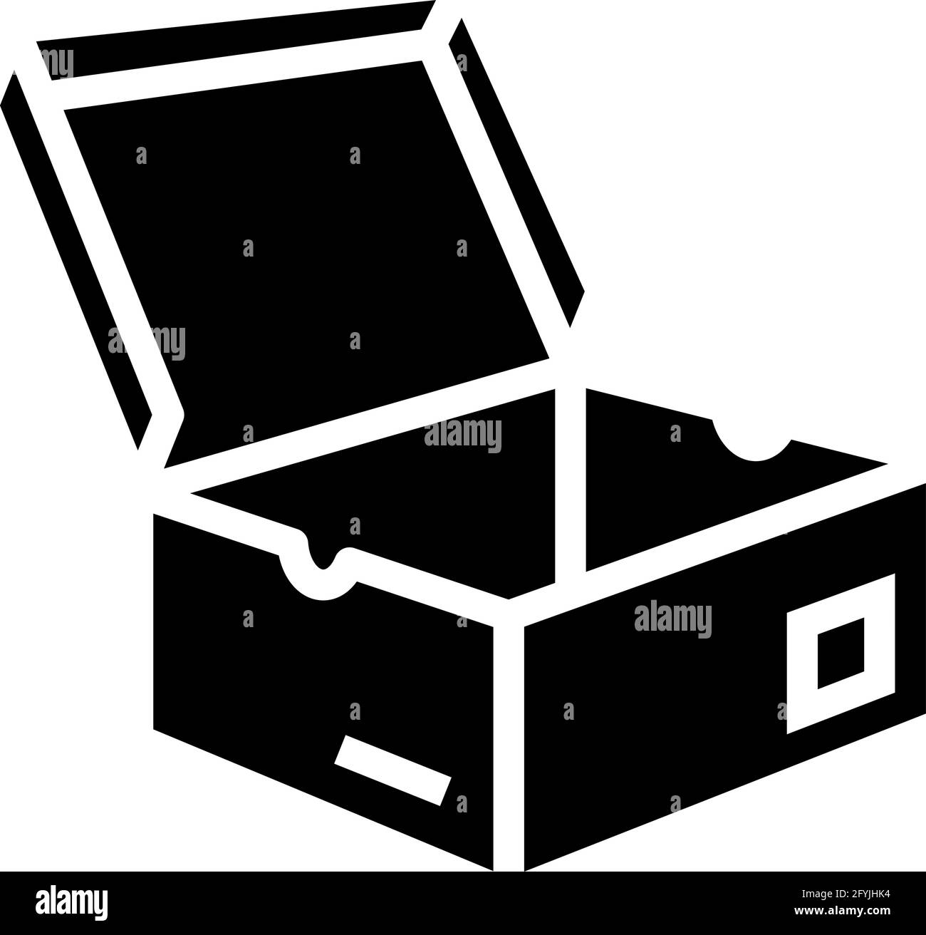 men shoes box glyph icon vector illustration Stock Vector Image & Art ...