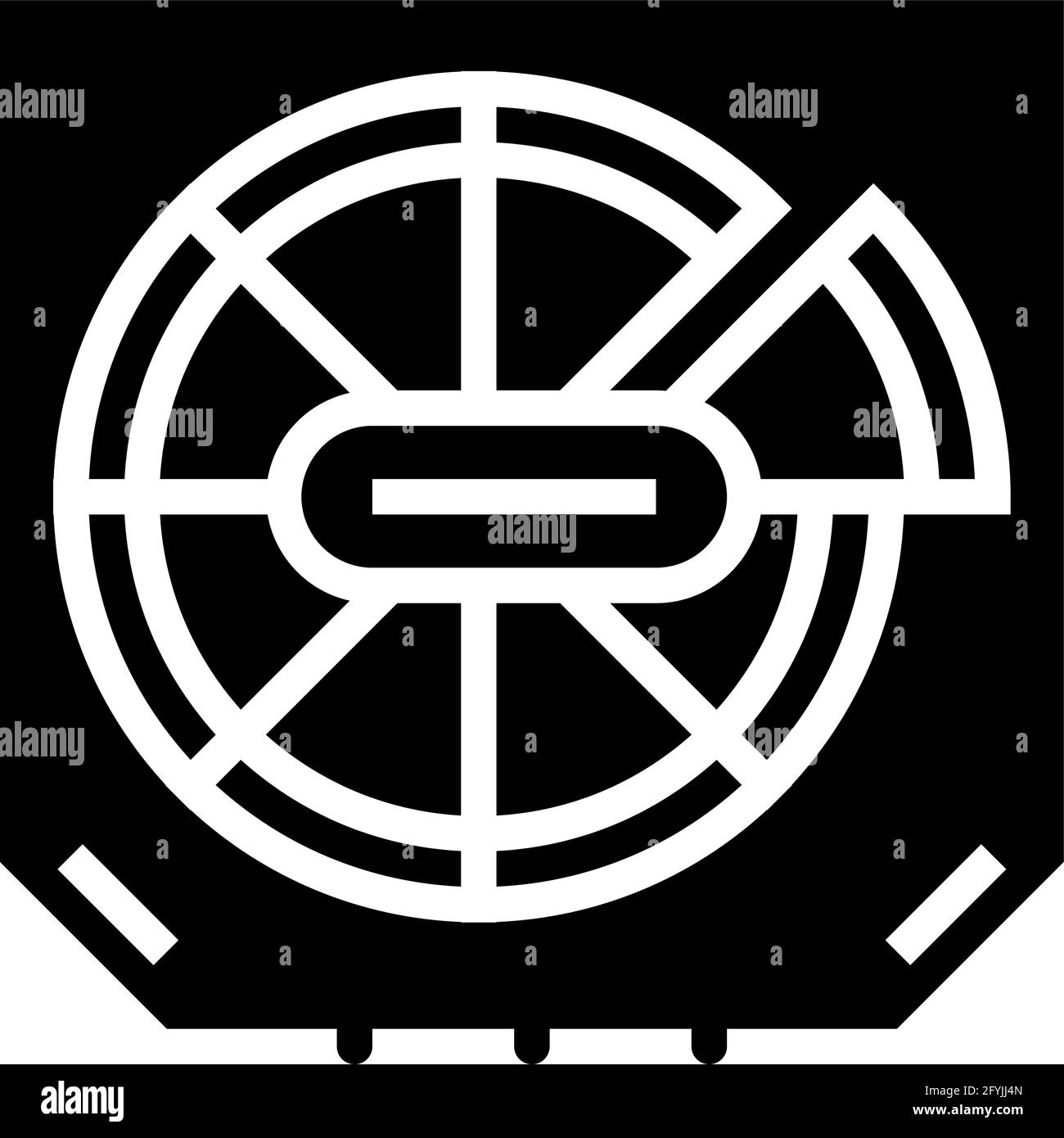 Fruits vegetables black glyph Black and White Stock Photos & Images - Alamy