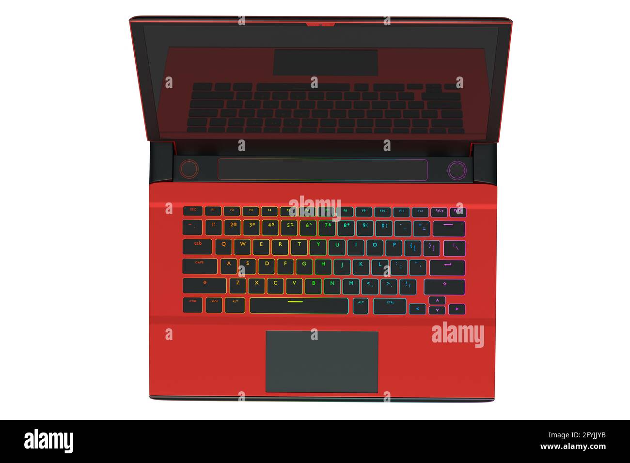Backlit gaming keyboard Cut Out Stock Images & Pictures - Alamy