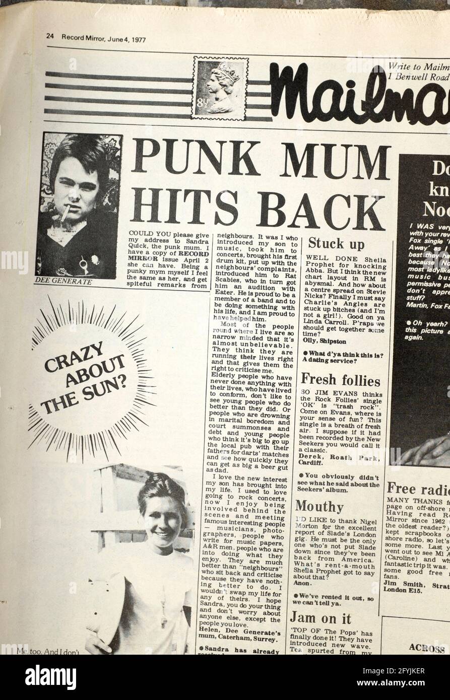 Punk 1970s uk hi-res stock photography and images - Alamy