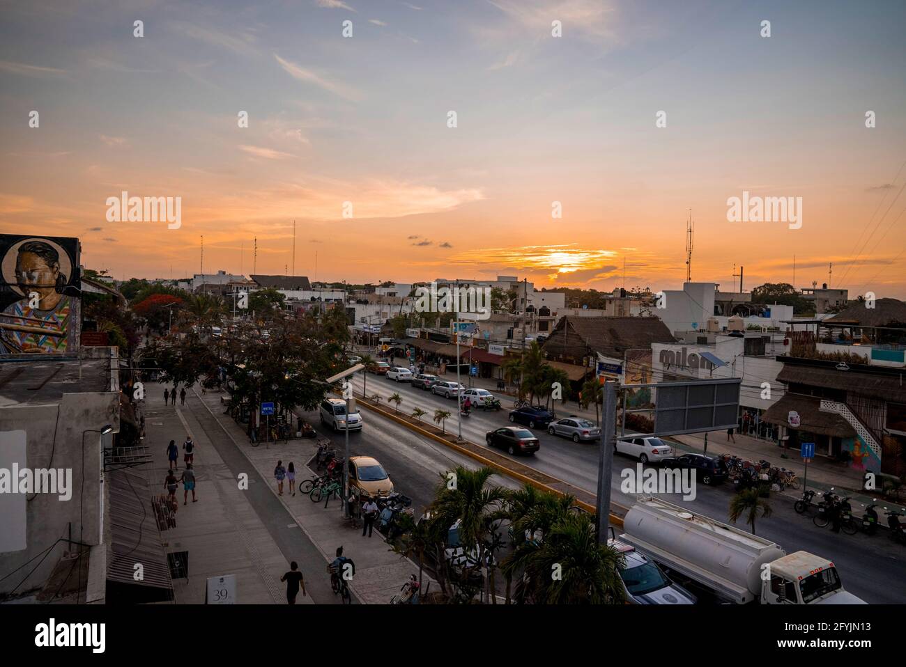 Tulum mexico night hi-res stock photography and images - Alamy