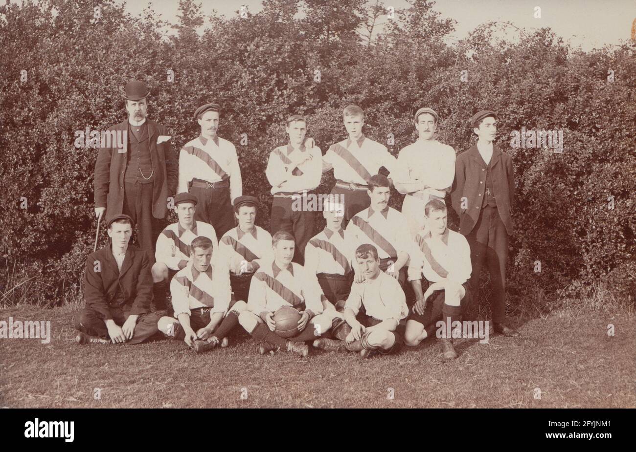 History of football england hi-res stock photography and images - Alamy