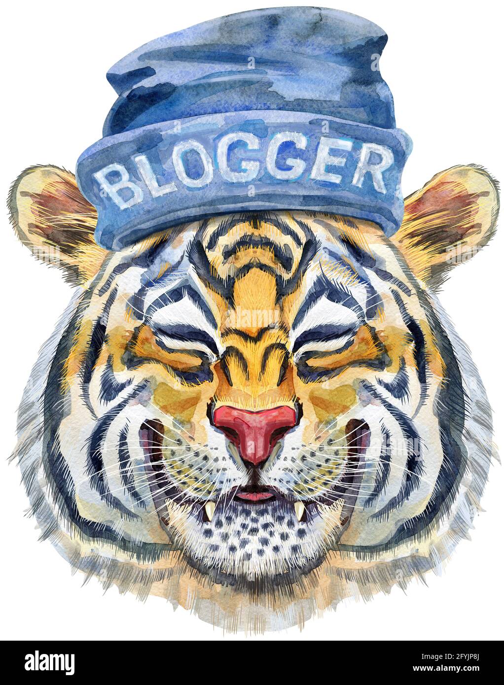 Beanie portrait Cut Out Stock Images & Pictures - Alamy