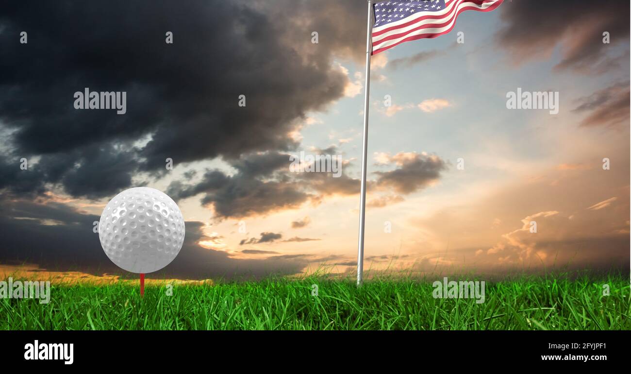 American flag ball hi-res stock photography and images - Alamy