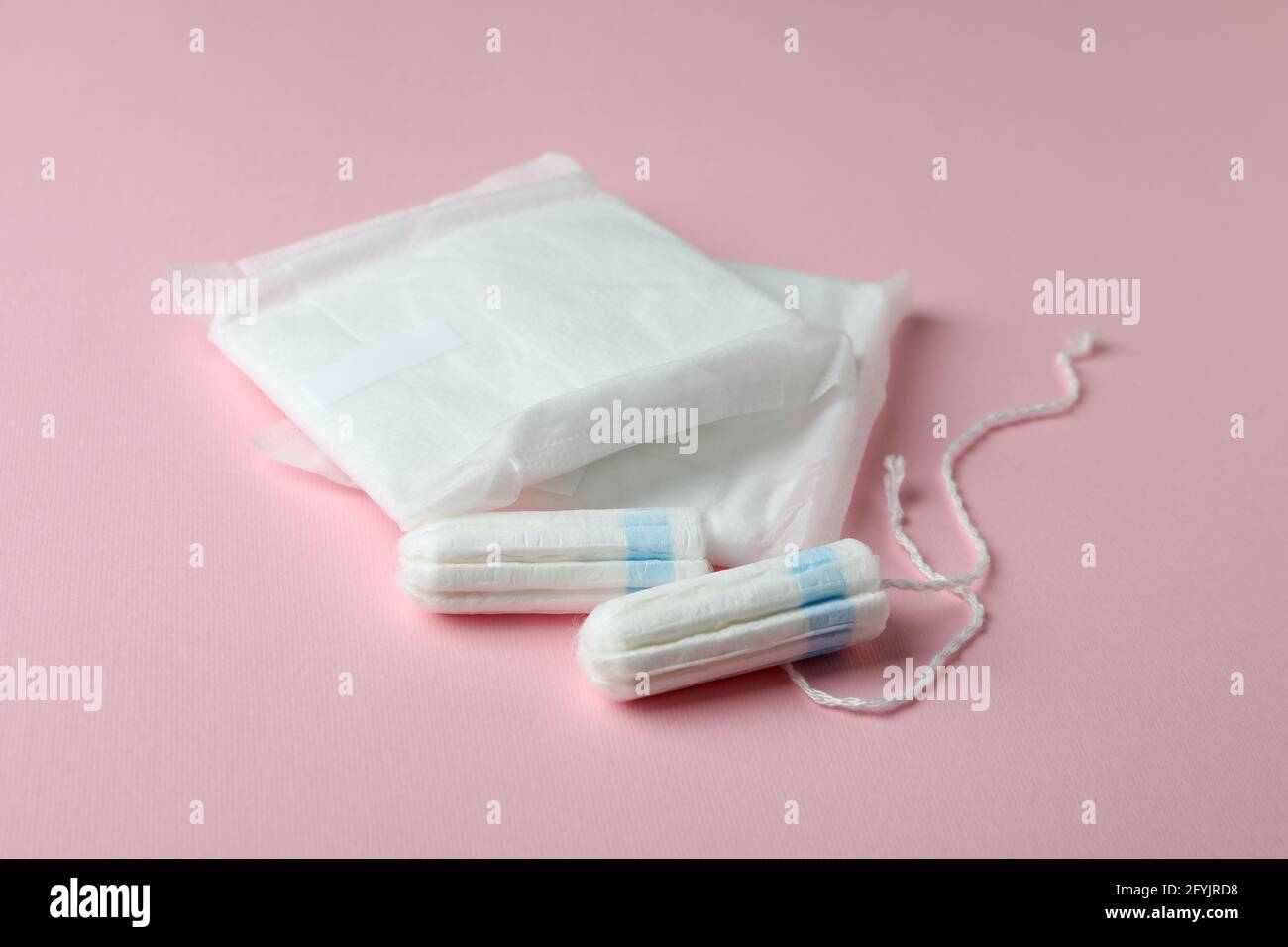 Sanitary pads and tampons hi-res stock photography and images - Alamy