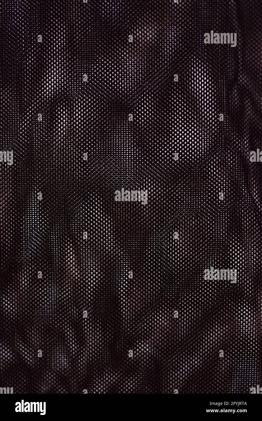 Black mesh fabric hi-res stock photography and images - Alamy