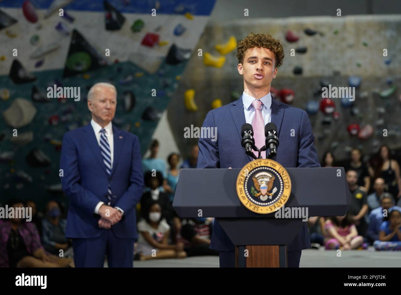 Alexandria, United States. 28th May, 2021. President Joe Biden is ...