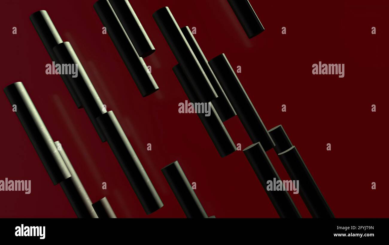 3d illustration - 3d render, abstract, geometric art design Stock Photo ...