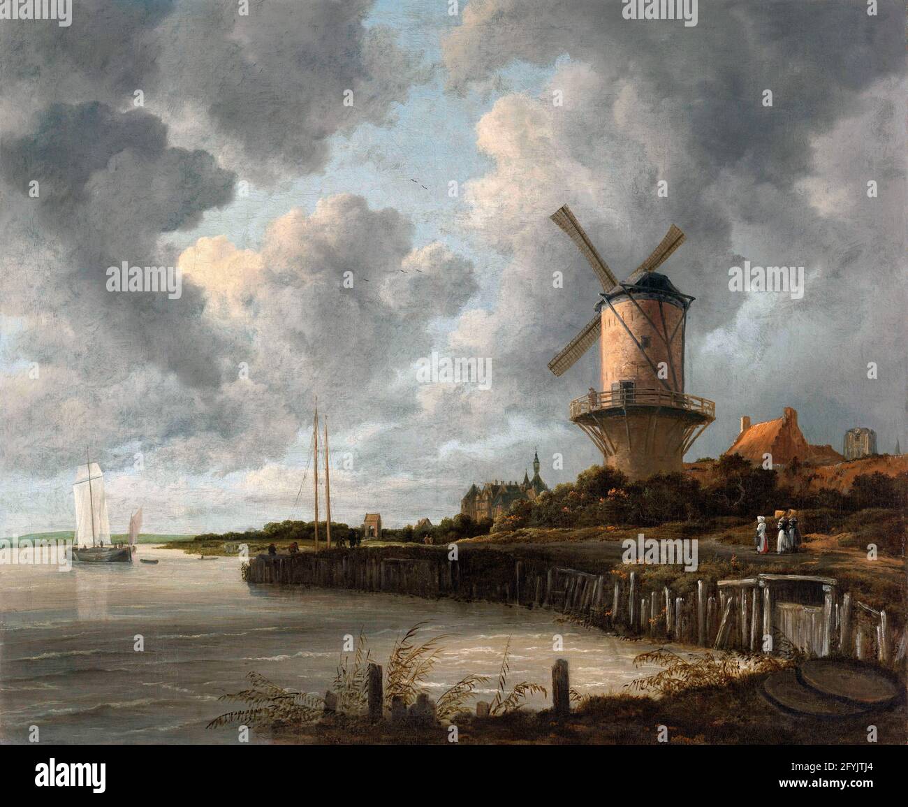 Dutch windmill 17th century hi-res stock photography and images - Alamy