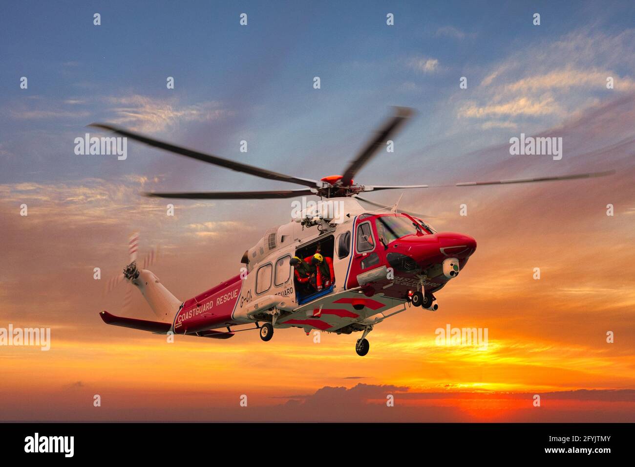 An agustawestland aw189 helicopter hi-res stock photography and images ...