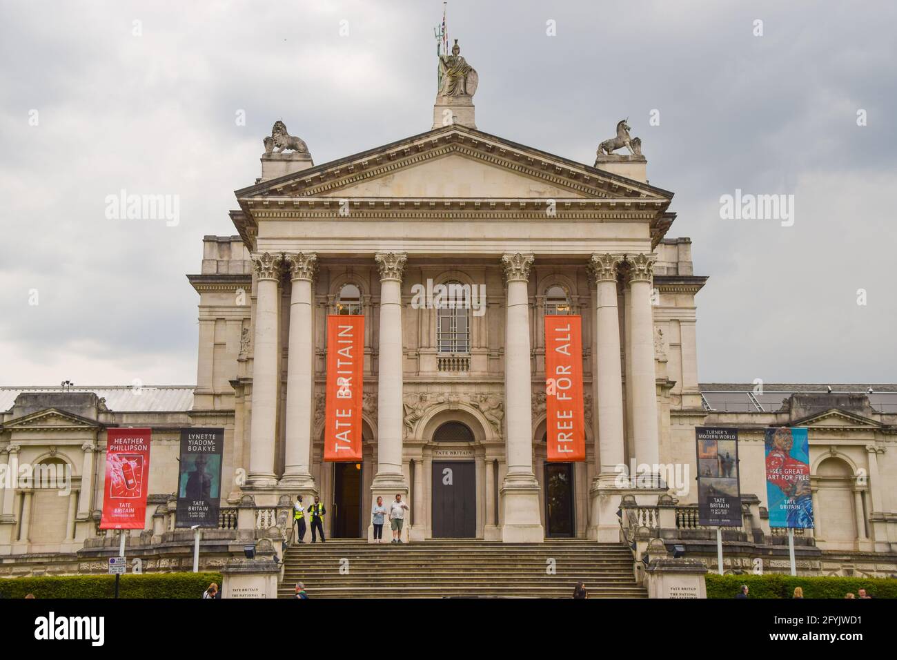 Tate Britain exterior, London, UK Stock Photo - Alamy