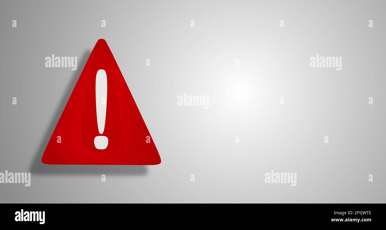 Warning sign design hi-res stock photography and images - Alamy