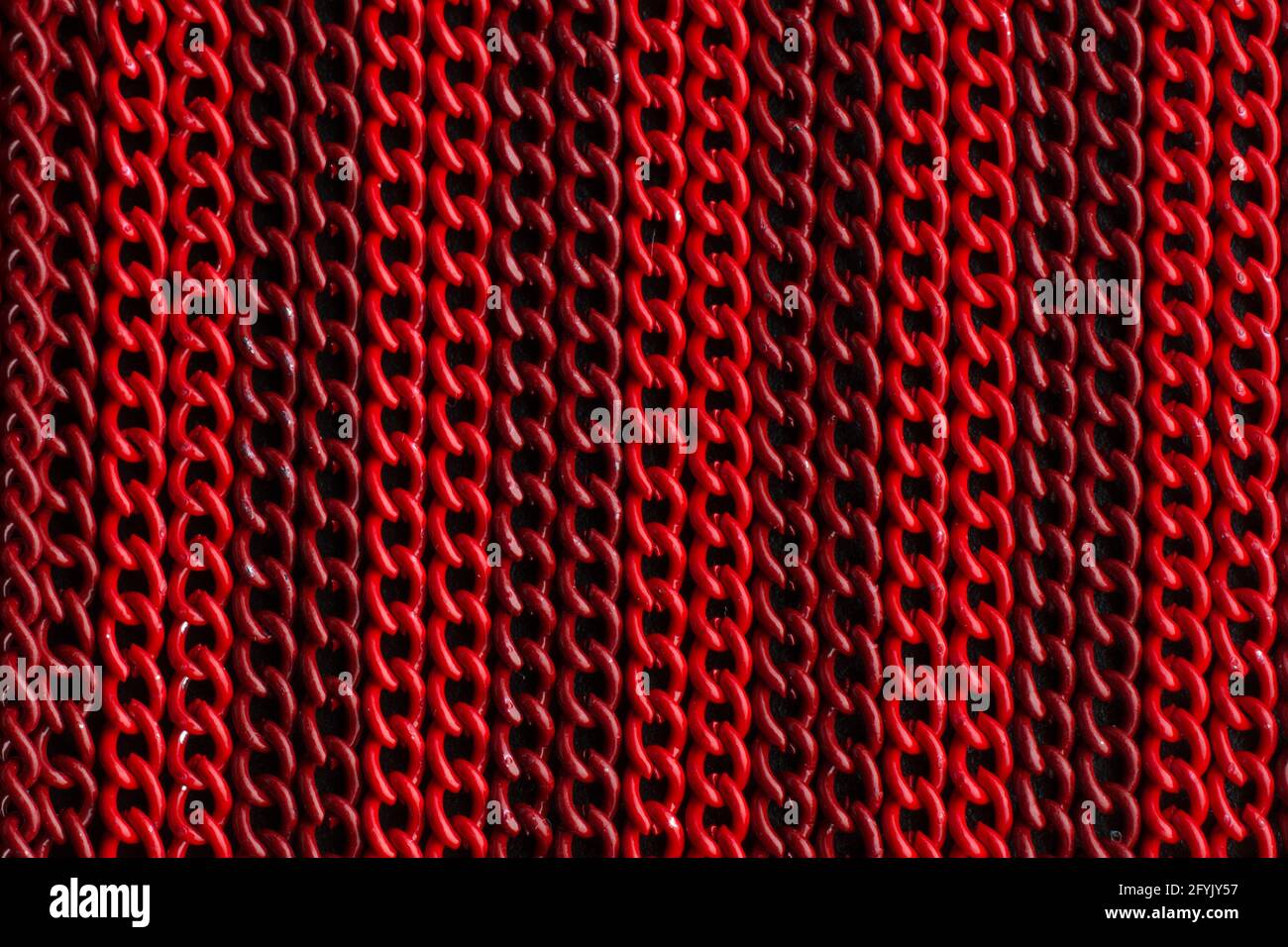 background of red chains Stock Photo - Alamy