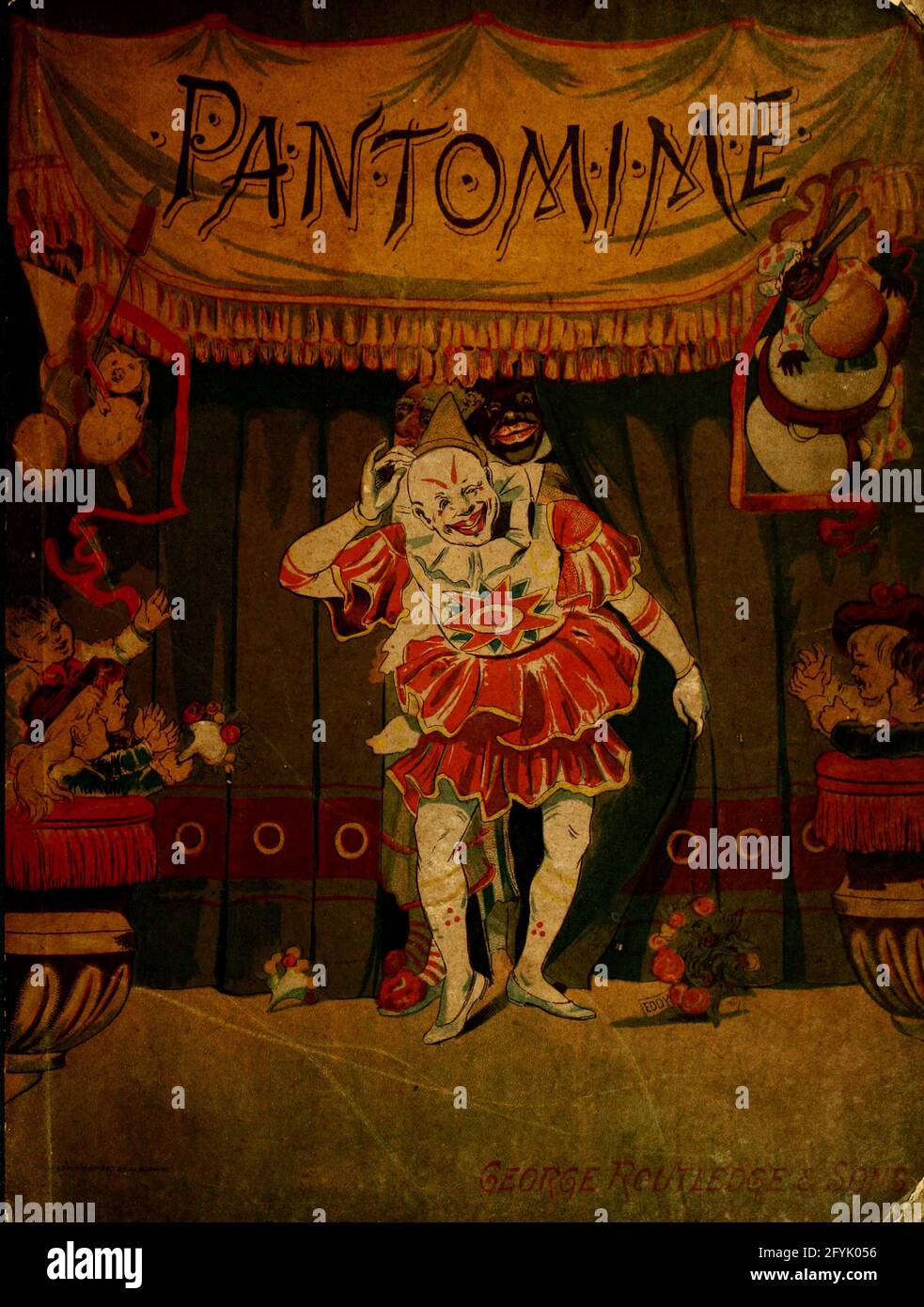 front cover From the book ' Pantomime : a picture show for young people ...