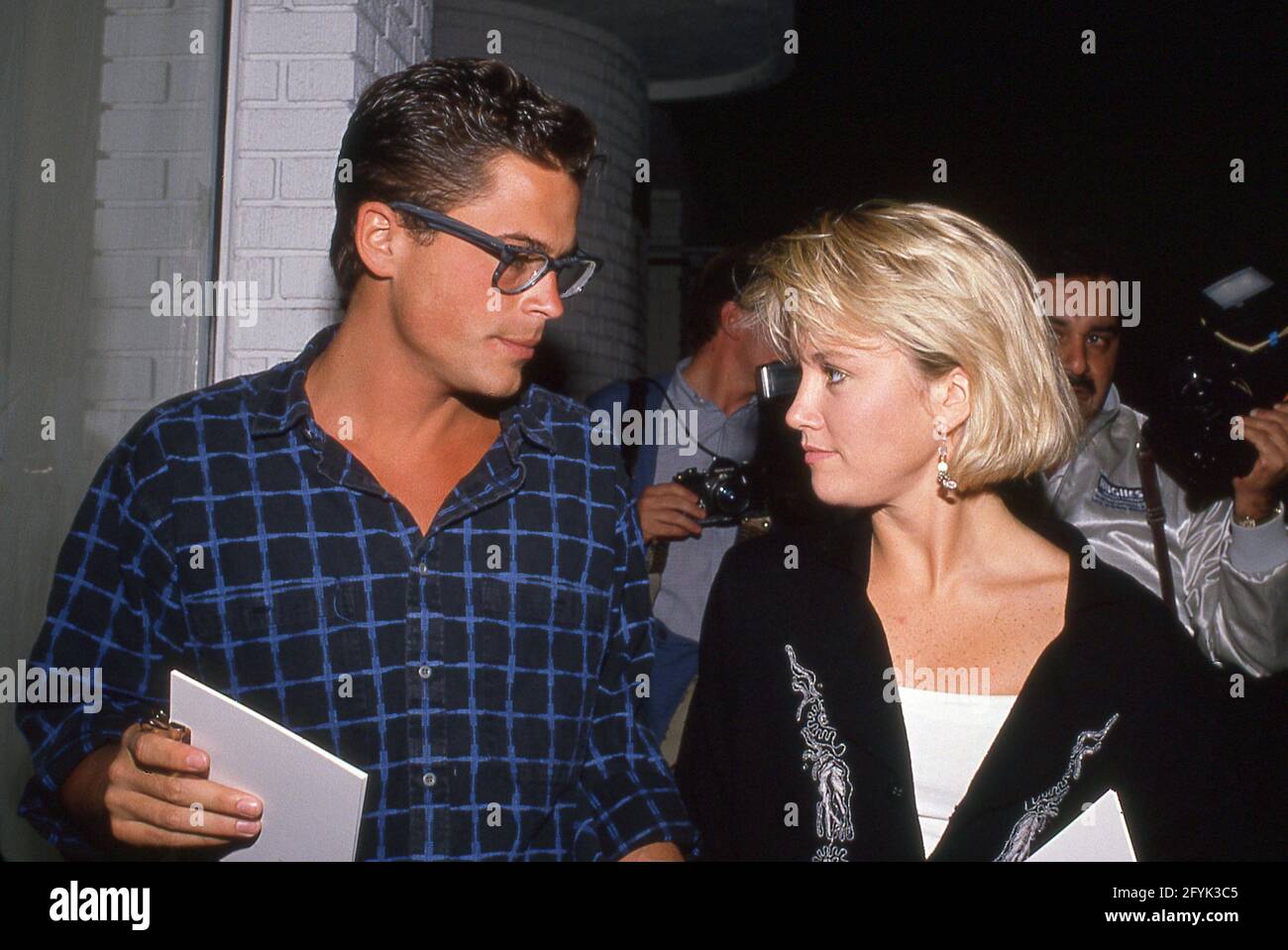 Rob lowe 1980s hi-res stock photography and images - Alamy