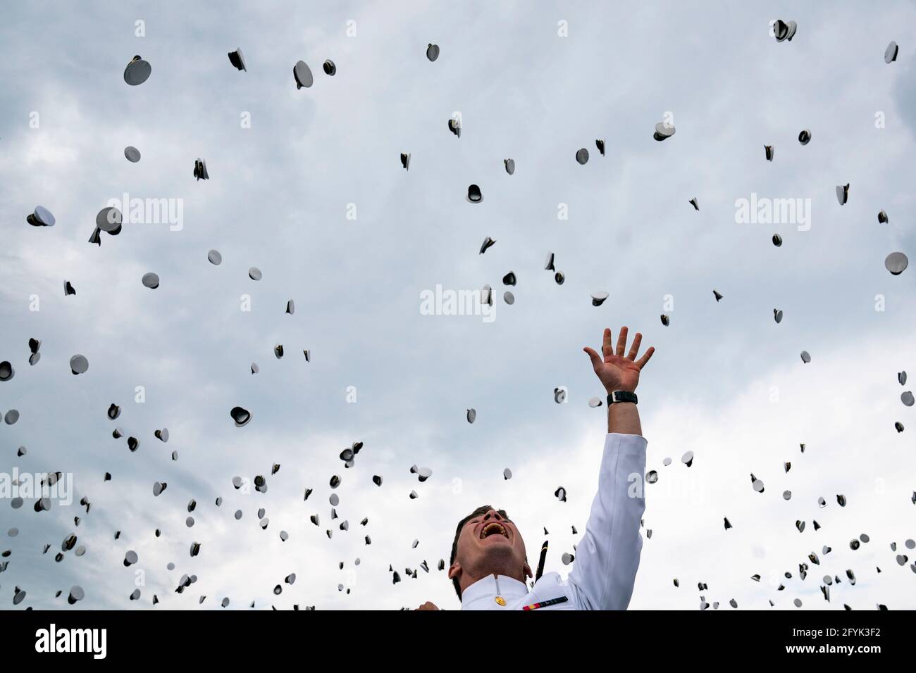 Annapolis, United States Of America. 28th May, 2021. Graduates of the ...