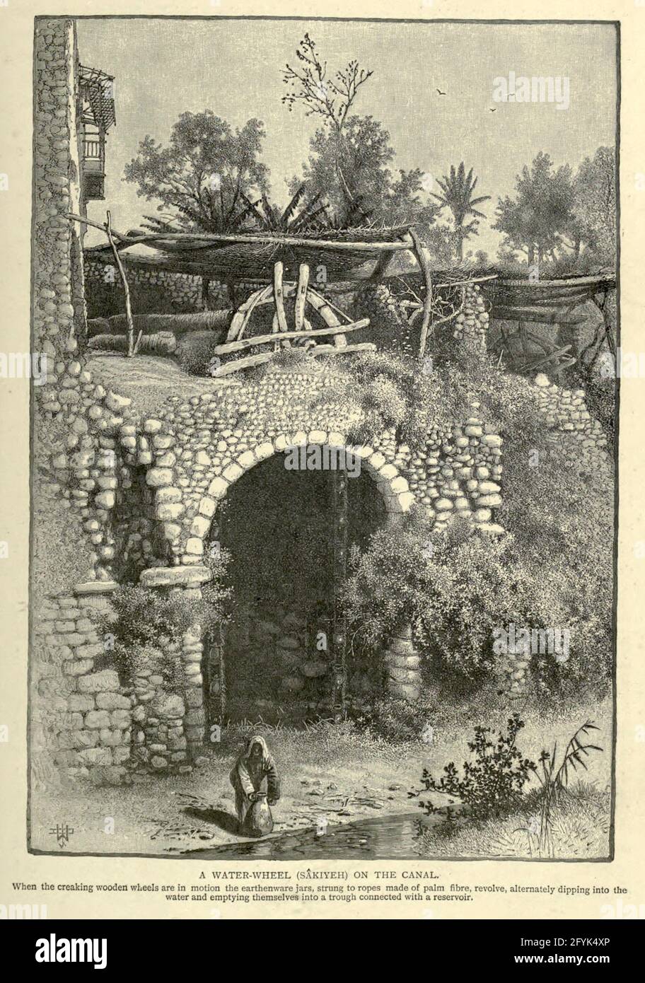 Water wheel in egypt hi-res stock photography and images - Alamy