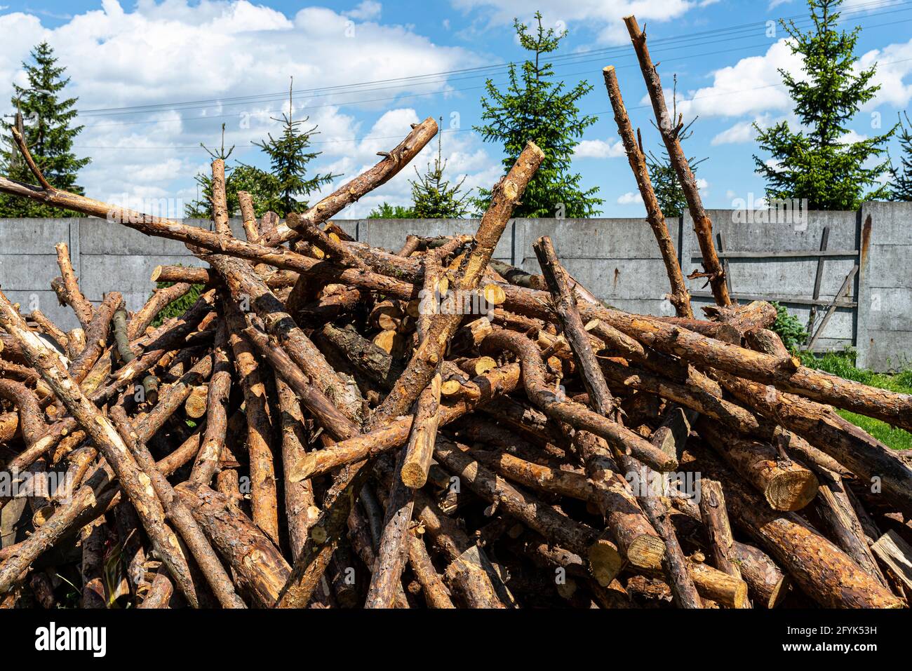 Timber wood uncut hi-res stock photography and images - Alamy