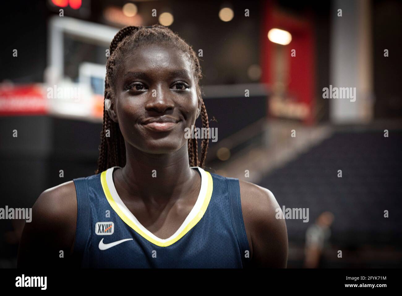 Atlanta, GA, USA. 27th May, 2021. AWAK KUIER, from Finland, plays in ...
