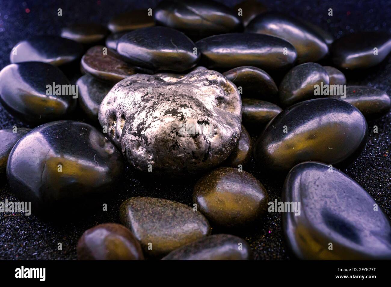 Silver Nugget High Resolution Stock Photography and Images - Alamy