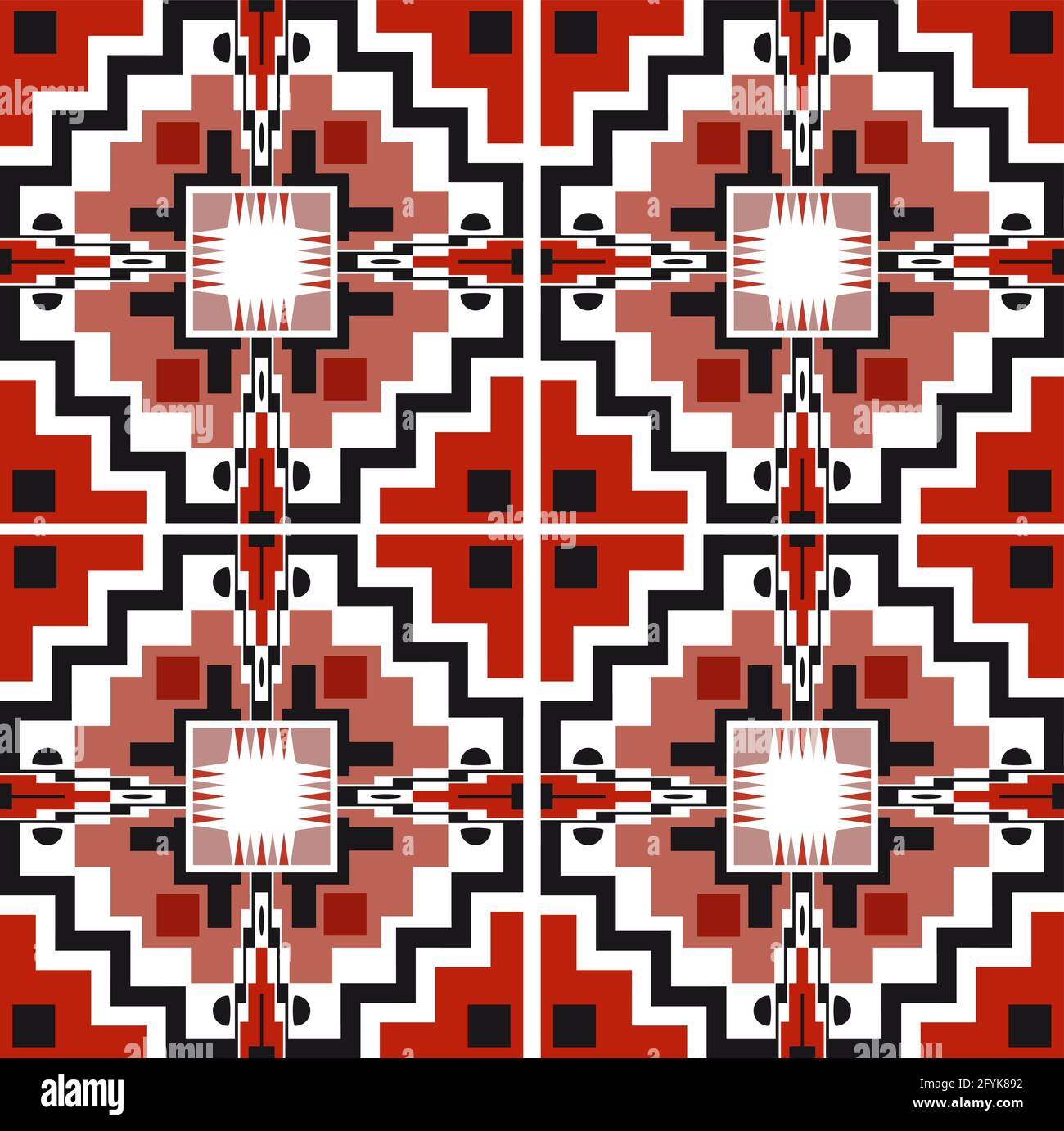 Abstract generative art design of color pattern vector tile for ...