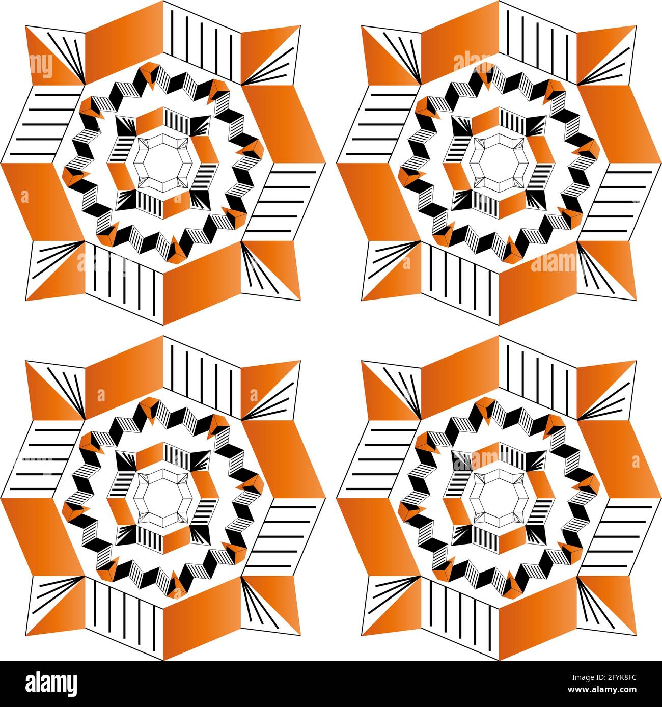 Abstract generative art design of color pattern vector tile for ...