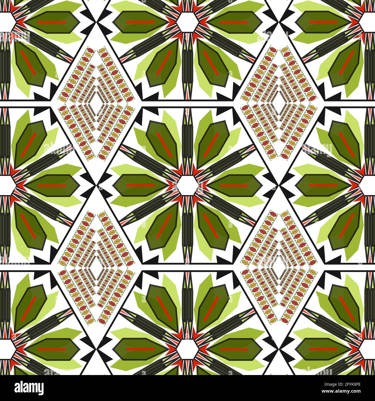 Abstract generative art design of color pattern vector tile for ...