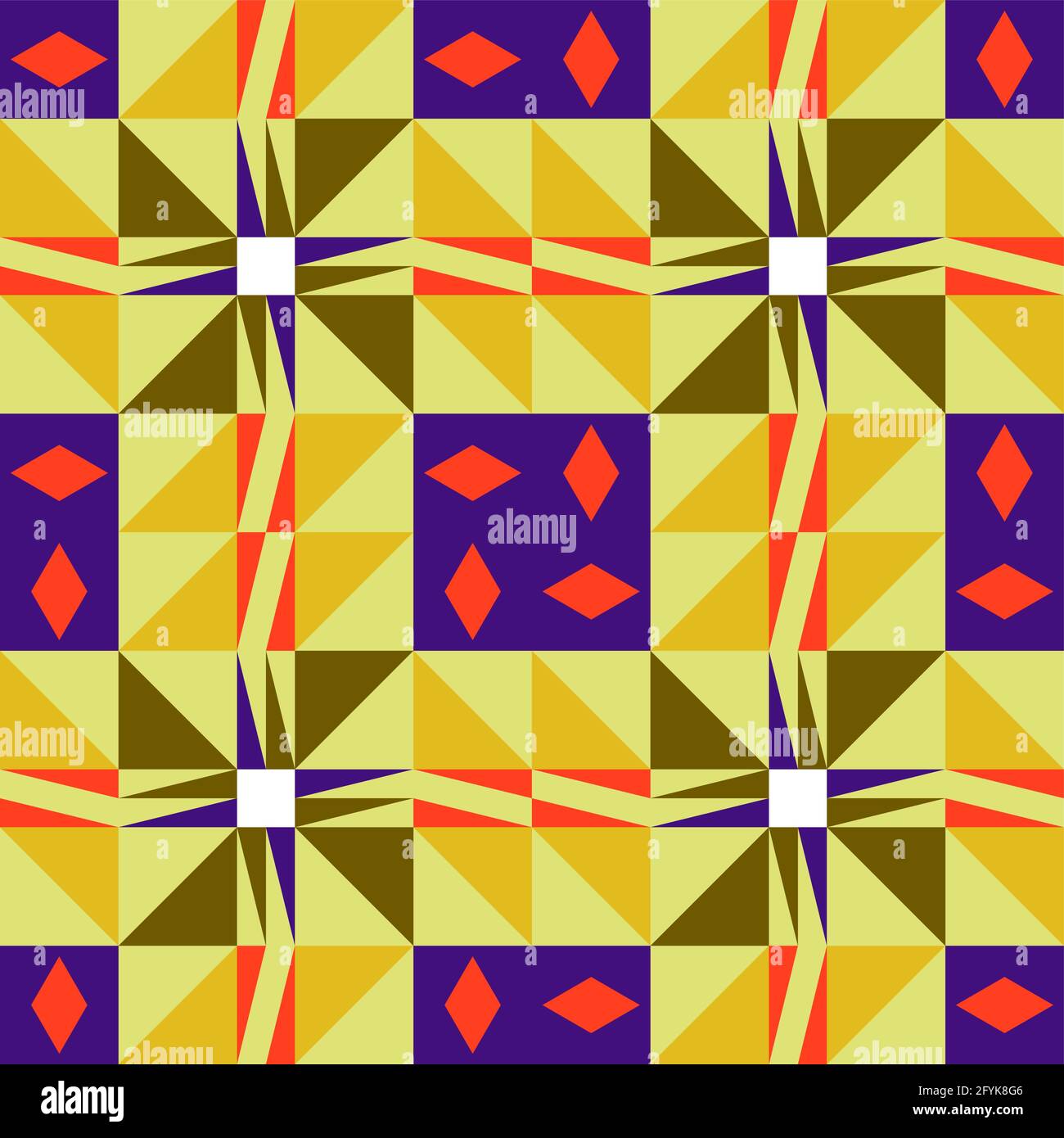 Abstract generative art design of color pattern vector tile for ...