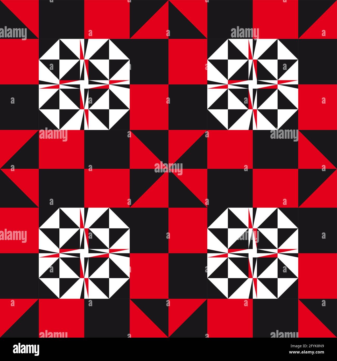 Abstract generative art design of color pattern vector tile for ...