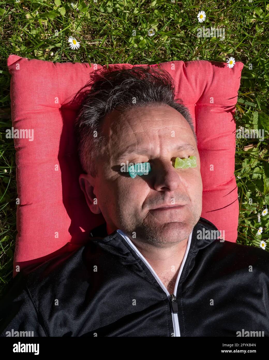 Man Sleeping In Sun High Resolution Stock Photography and Images - Alamy