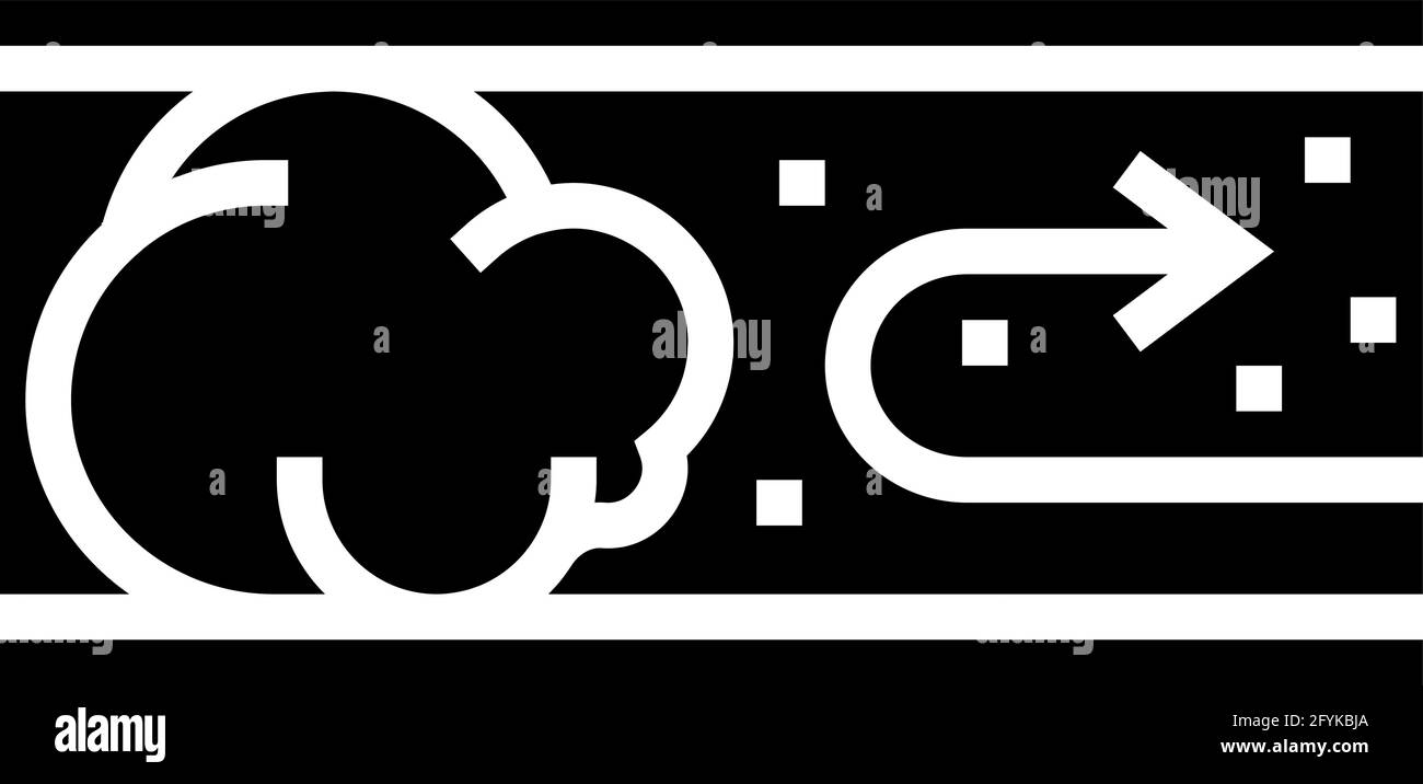 vascular occlusion glyph icon vector illustration Stock Vector Image ...