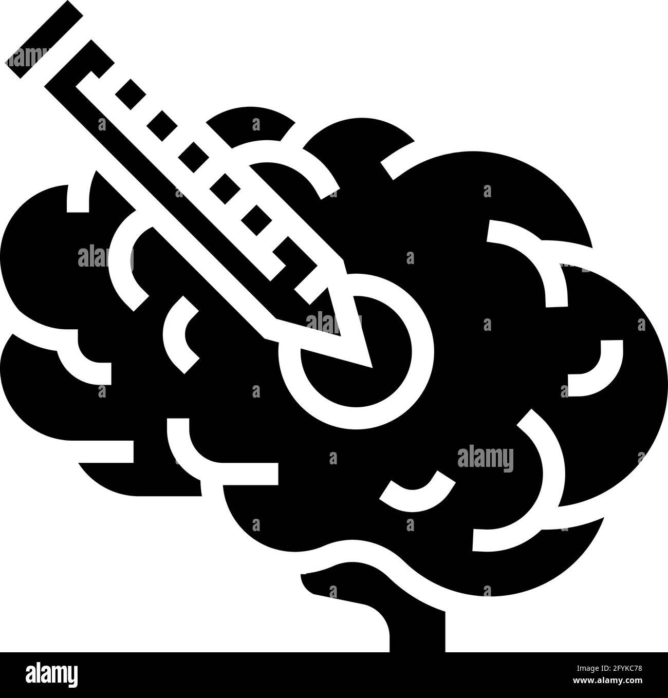 Pain in the machine Stock Vector Images - Alamy