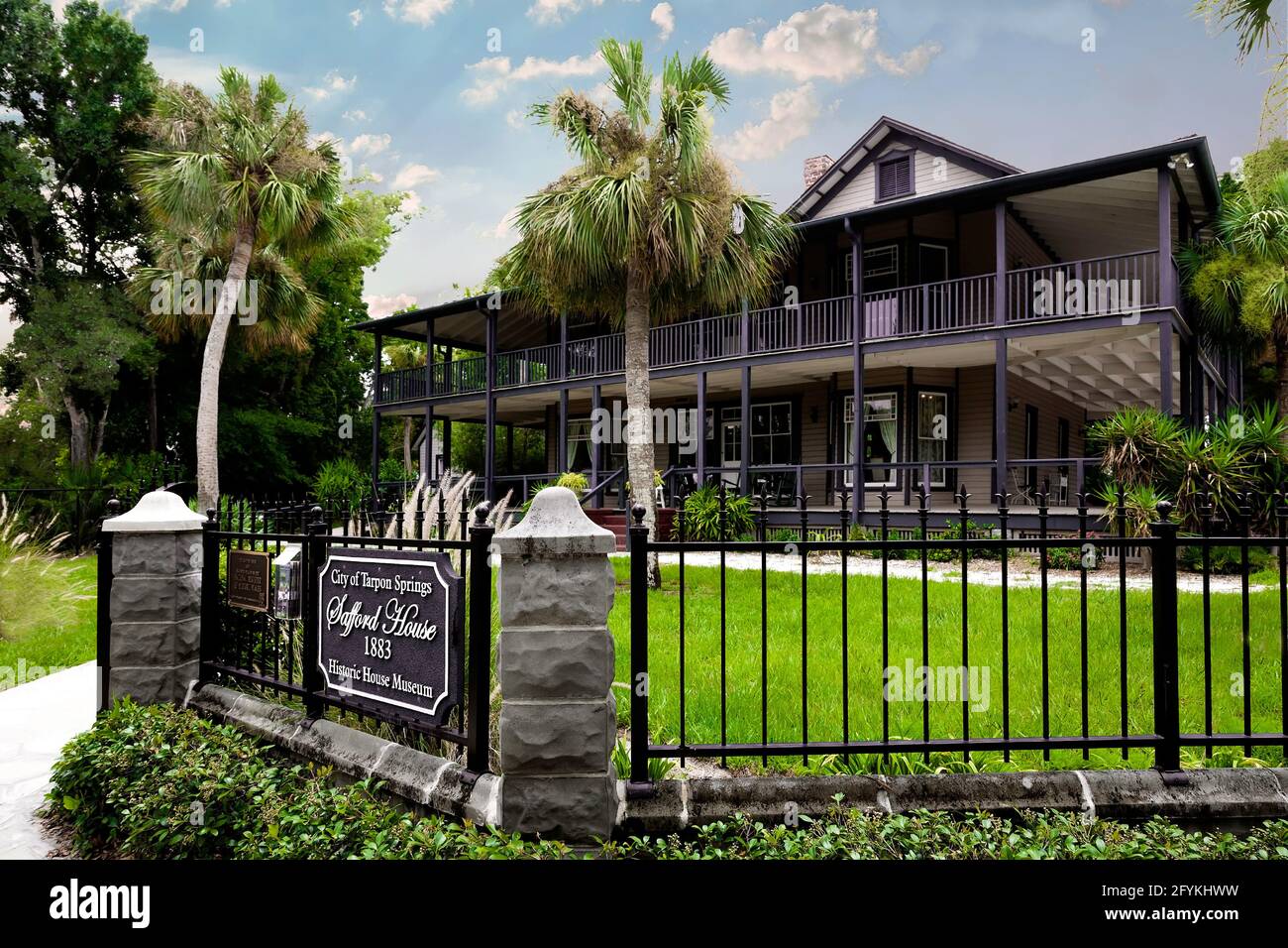 Fine example of late 19th century Florida vernacular architecture ...